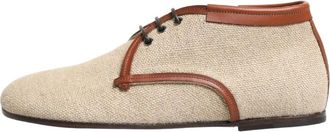 Dolce & Gabbana Homme, Chaussures, Beige, Taille: 44 EU Derby Chaussures