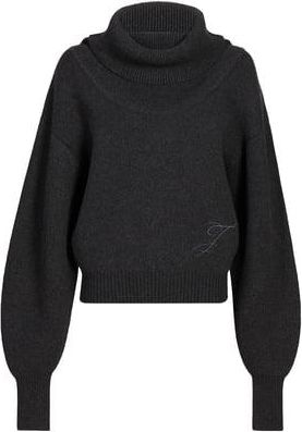 Jacquemus Pull col roul&eacute; large en laine vierge et cachemire