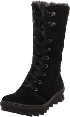 Legero Femme Novara Gore-tex doublée Chaude Botte de Neige, Noir 0000, 37.5 EU