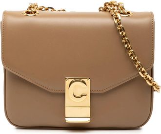 Celine Hobo Bags - Small Leather C Bag - Gr. unisize - in Braun - f&uuml;r Damen