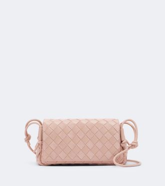 Bottega Veneta Crossbody Bag Notturno aus Leder