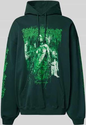 VETEMENTS Oversized Hoodie mit Motiv-Print