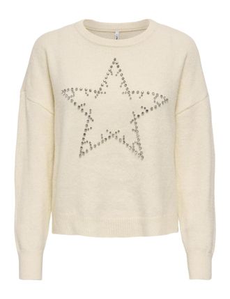 Only Onlrenata Ls O-Neck Bling KNT