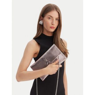 Patrizia Pepe Handtasche Patrizia Pepe CB5460/L041-S765 Silberfarben