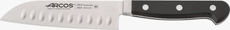 Arcos Serie Clasica - Santoku Messer Messer Asiatischer Art- Klinge aus Nitrum geschmiedetem Edelstahl 140 mm - HandGriff Polyoxymethylen (POM) Farbe Schwar