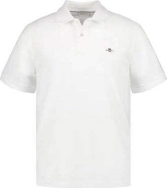 GANT Herren Polo-Shirt wei&szlig;