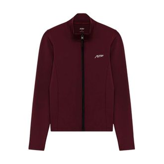 Autry Jacket Jersey - - Sweatshirts & Hoodies - Damen - Rot - S