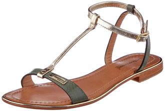 Les Tropeziennes Damen Hanakin Sandale, Tilleul BZW, 40 EU