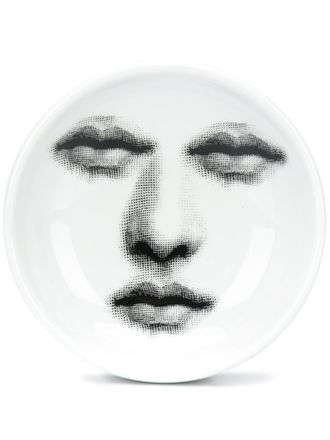 Fornasetti assiette imprimée - Blanc