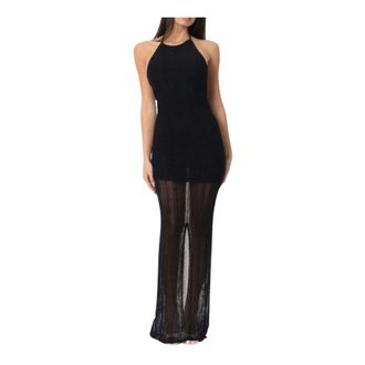 Guess Langes Kleid im SPHIE-Stil - - Dresses - Damen - Schwarzk - M