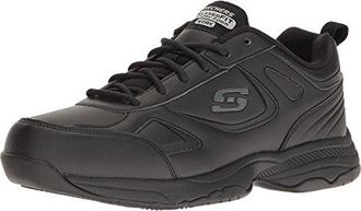 Skechers for Work Dighton Bricelyn Wide Work Shoe, Noir, 11 W US, Noir, 41 EU