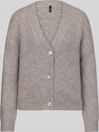 Only Regular Fit Cardigan mit V-Ausschnitt Modell ZOEY