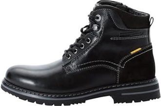 Camel Active Homme 53bta03-120147 Botte Tendance, Noir Cognac, 44 EU