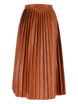 Maison Margiela Womens Skirts Brown Viscose