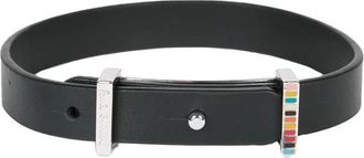 Paul Smith Signature Buckle Lederarmband - - Accessories - Herren - Schwarzk - ONE SIZE
