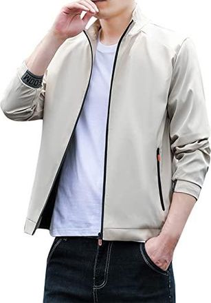 Generic Homme té Blouson Veste Ete Legere Chic Habillé pour Hommes Rashguard Manches Longues Chemise Protection UV Léger Décontractée Gym, Surf, Course Pied, 