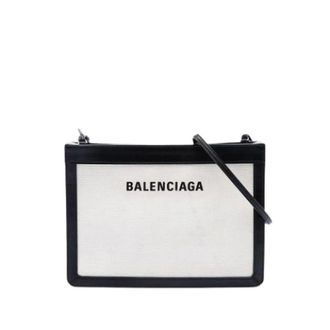 Balenciaga Pre-owned Toile sacs-balenciaga - Femme - Pre-owned - Blanc - Taille: ONE Size