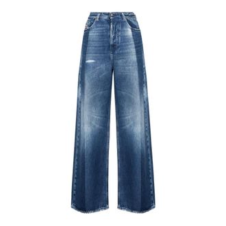 Diesel Lockerer Schnitt zweifarbige Denim-Jeans - - Jeans - Damen - Blau - W26