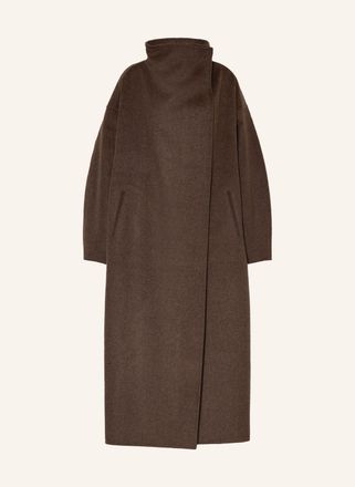 Frankie Shop Oversized-Wollmantel Leroy braun