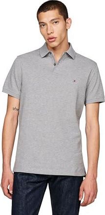 Tommy Hilfiger Mens 1985 Classic Short Sleeve Polo Medium Grey Heather