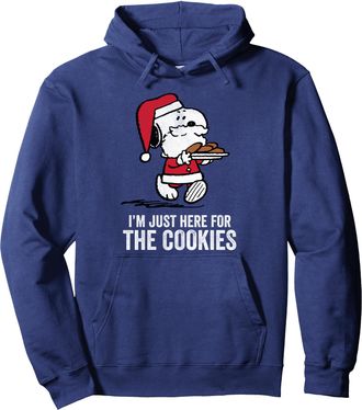 Peanuts Snoopy More Christmas Cookies Pullover Hoodie