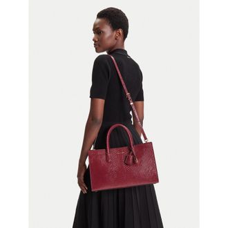 Michael Kors Handtasche MICHAEL Michael Kors Scarlett 30T5GETS2L Dunkelrot