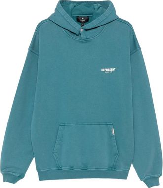 Represent Owners Club Logo-print Hoodie