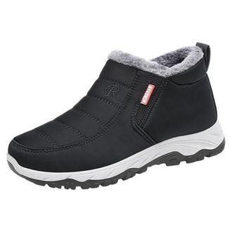 Generic Homme Chaussures dhiver Slip-on Doubl&eacute;es Polaire Baskets Chaudes Bottes de Neige Chaussures De Marche Semelle Antid&eacute;rapante L&eacute;g&egrave;res Confortables D&eacute;con