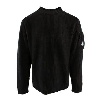 C.P. Company C.p. Company, Homme, Pulls, Brun, Taille: XL Maille Molleton Col Rond