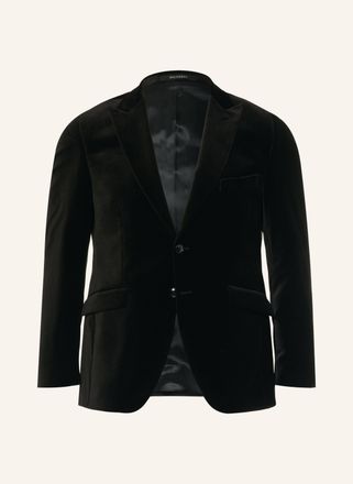 Wilvorst Wilvorst Samtsakko Regular Fit schwarz