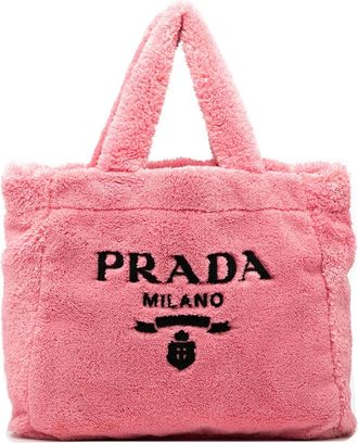 Prada 2013-2025 Terry Cloth tote bag - Rosa