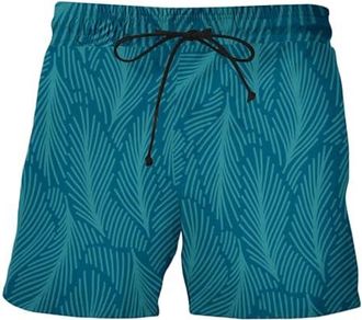 Generic Short de bain hawa&iuml;en pour homme - S&eacute;chage rapide - Avec poches - Short de bain pour homme, bleu, XXL