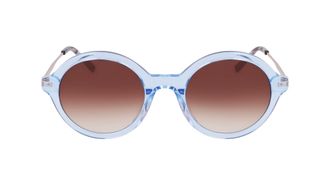 DKNY Brille Gr&ouml;&szlig;e 51 mm Crystal Ice Blau Eye Size: 51 Bridge: 22