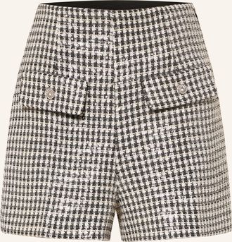 Sandro Sandro Shorts Mit Pailletten Und Schmucksteinen schwarz
