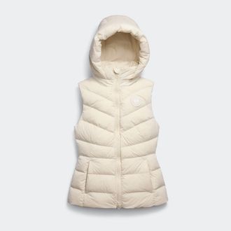 Canada Goose Clair Weste mit farblich Tonal Label (Weiblich, Linen, L)