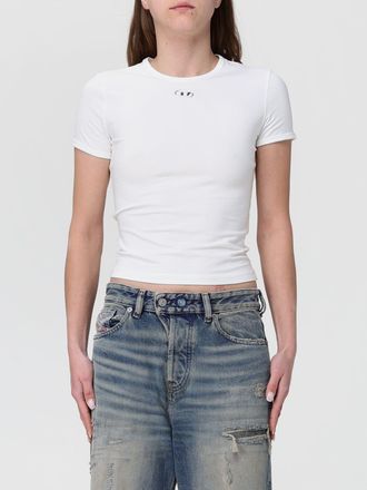 Diesel T-Shirt DIESEL Femme couleur Blanc