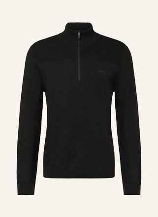 HUGO BOSS Troyer Momentum schwarz
