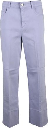Emme Di Marella Wide Hosen - - Trousers - Damen - Lila - 2XS