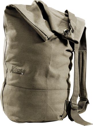 Xcase Xcase Seesack Rucksack: Canvas-Seesack 50 Liter, 28 x 25 x 80 cm (Seemannssack, Canvas Rucksack, Umh&auml;ngetasche)