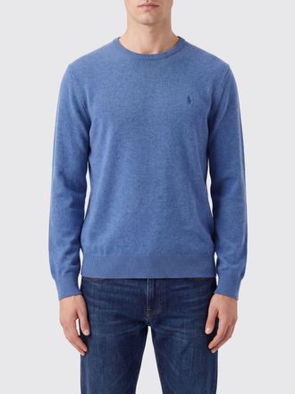 Polo Ralph Lauren Wollpullover mit Rundhalsausschnitt und gesticktem Pony-Logo