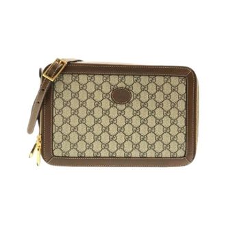 Gucci Pre-owned GG Supreme Canvas Schultertasche - - Pre-owned - Damen - Beige - ONE SIZE