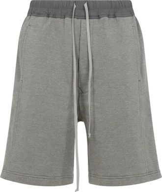 Rick Owens Homme, Shorts, Gris, Taille: XL Wide Pusher Shorts