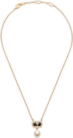 Valentino Garavani collier Ovalette - Or