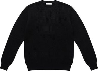 Gran Sasso Pull col rond 57135 - Homme - Pulls - Noir - Taille: M