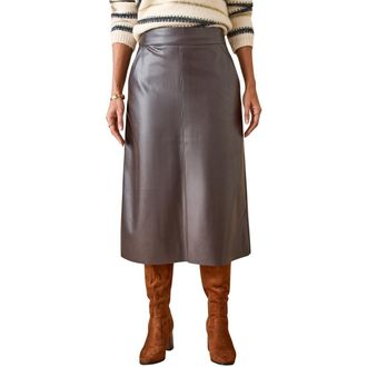 Daxon by - Jupe imitation cuir