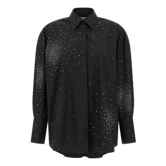 Giuseppe Di Morabito Rhinestone Shirt - - Blouses & Shirts - Damen - Schwarzk - XS