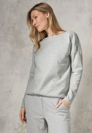 Cecil Langarmshirt mit U-Boot-Ausschnitt