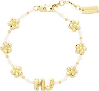 Marc Jacobs Femme, Accessoires, Multicolore, Taille: ONE Size Button Chain Bracelet