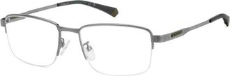 Polaroid Homme, Accessoires, Gris, Taille: 54 MM D571/G KJ1 Optical Frame