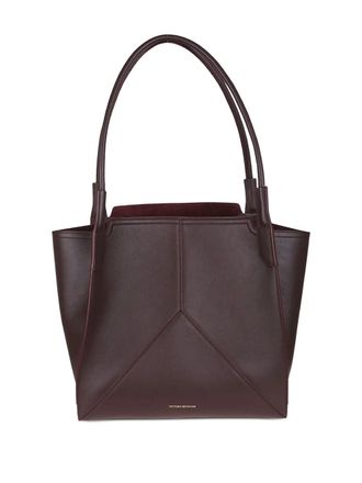 Victoria Beckham sac cabas Victoria en cuir - Rouge